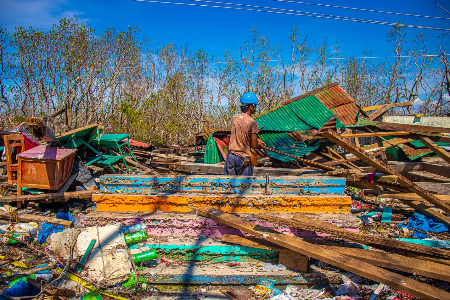 Typhoon Rai leaves trail of plastic trash for residents of Philippine ...